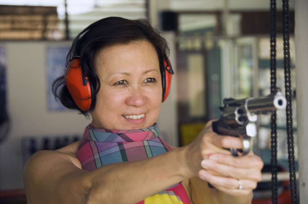 AsiaPhotoStock, gun shooting range